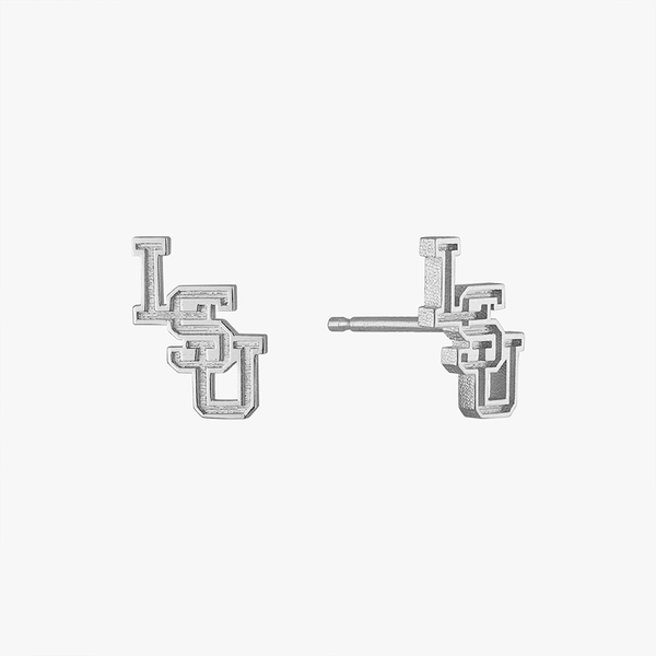 LSU Letter Stud Earring – Kyle Cavan