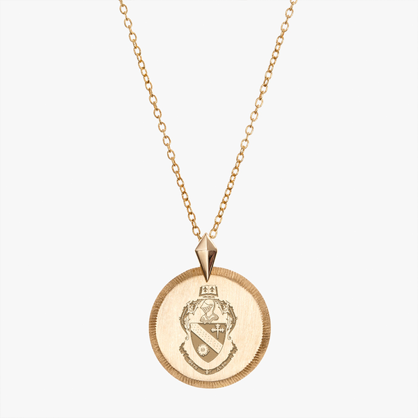 Theta Phi Alpha Florentine Crest Pendant Petite – Kyle Cavan